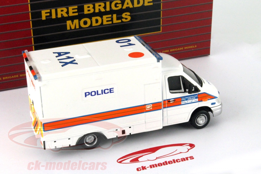 Fire Brigade Models 1:43 Mercedes-Benz Sprinter Police London Bomb Unit ...