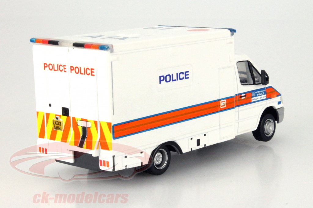 Fire Brigade Models 1:43 Mercedes-Benz Sprinter Police London Bomb Unit ...