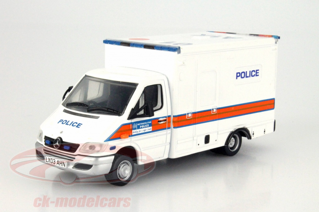 Fire Brigade Models 1:43 Mercedes-Benz Sprinter Police London Bomb Unit ...