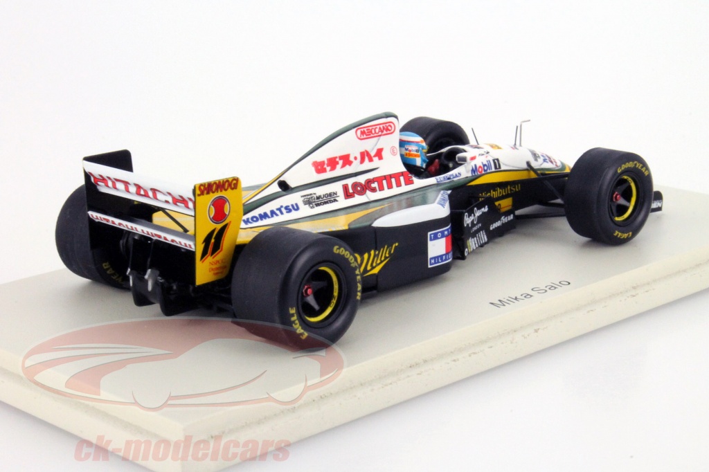 Spark 1:43 Mika Salo Lotus 109 #11 Japan GP Formel 1 1994 S1780 ...
