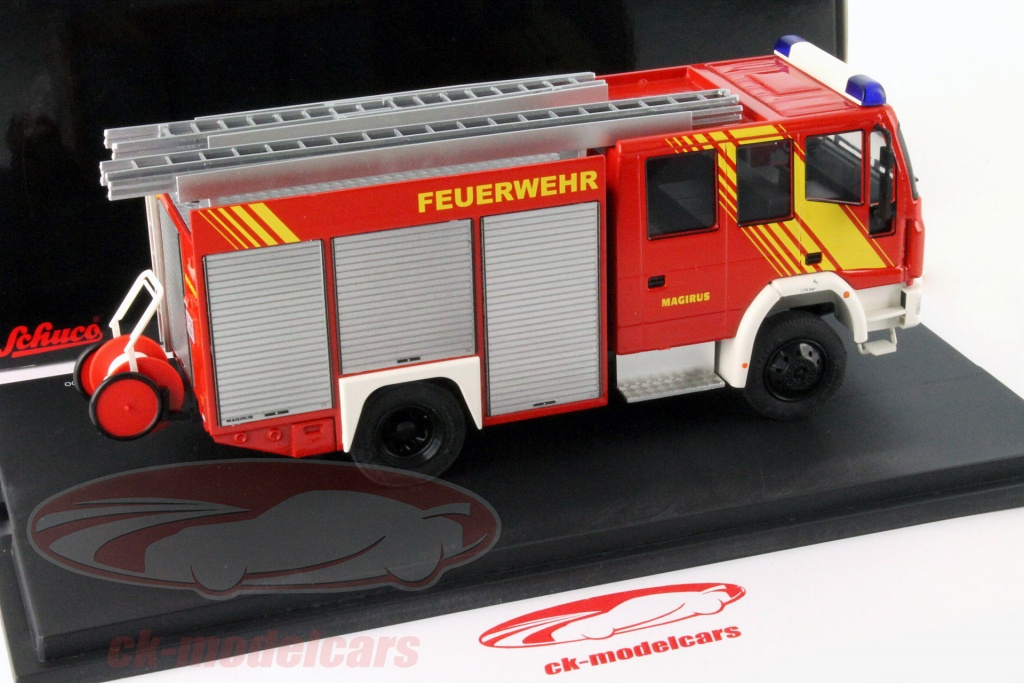 Schuco 1:43 Iveco Magirus HLF 20/16 New Face Feuerwehr 07133 Modellauto ...