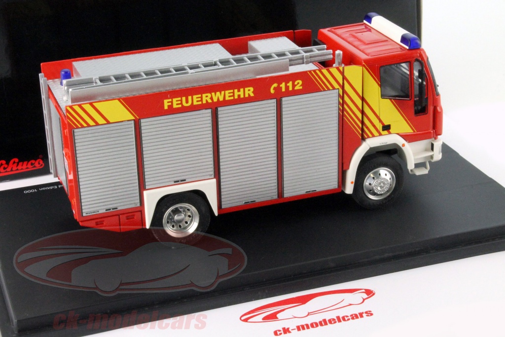 Schuco 1:43 Iveco Magirus RW New Face Fire department 07134 model car 07134