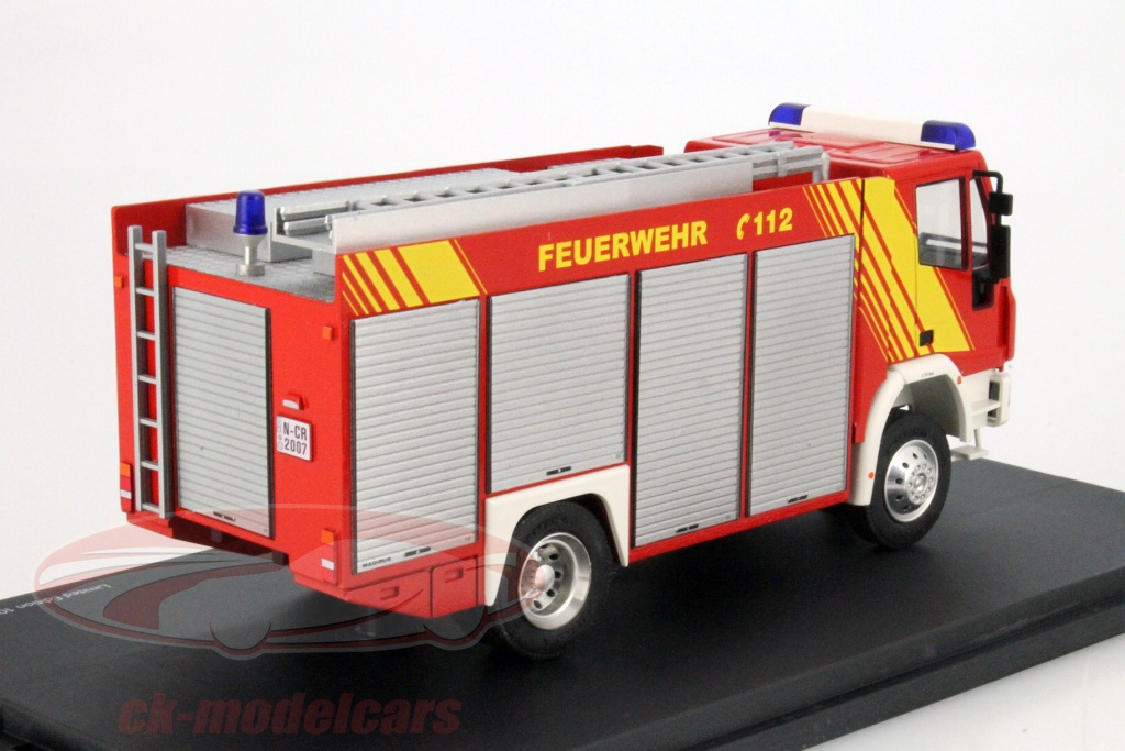 Schuco 1:43 Iveco Magirus RW New Face Fire department 07134 model car 07134