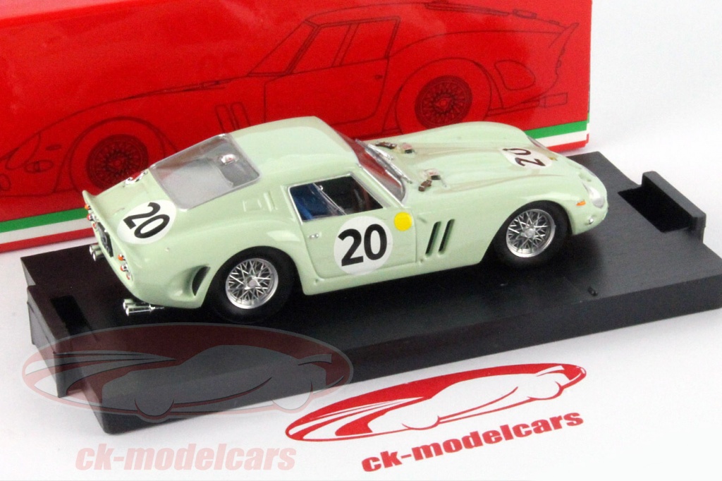 Brumm 1:43 Ferrari 250 GTO #20 24h LeMans 1962 Ireland / Gregory R533 ...