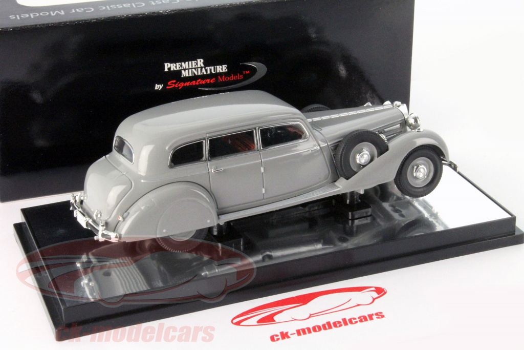 Signature Models 1:43 Mercedes-Benz 770 K Limousine gray PM43701 model ...