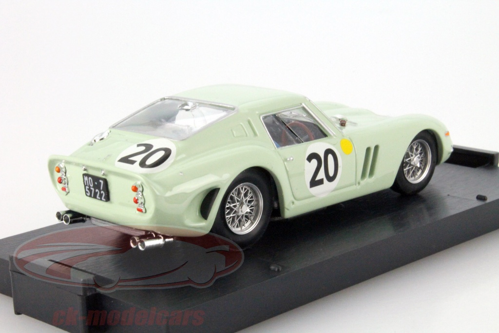 Brumm 1:43 Ferrari 250 GTO #20 24h LeMans 1962 Ireland / Gregory R533 ...