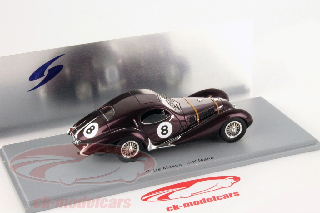 Spark 1:43 Talbot #8 24h Le Mans 1939 de Massa / Mahe S2918 modelo ...