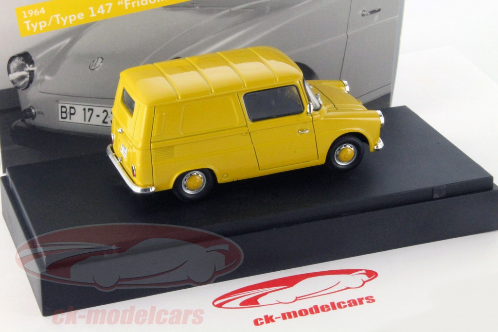 Norev 1:43 Volkswagen VW type 147 Fridolin ocre CK19842 modèle voiture ...