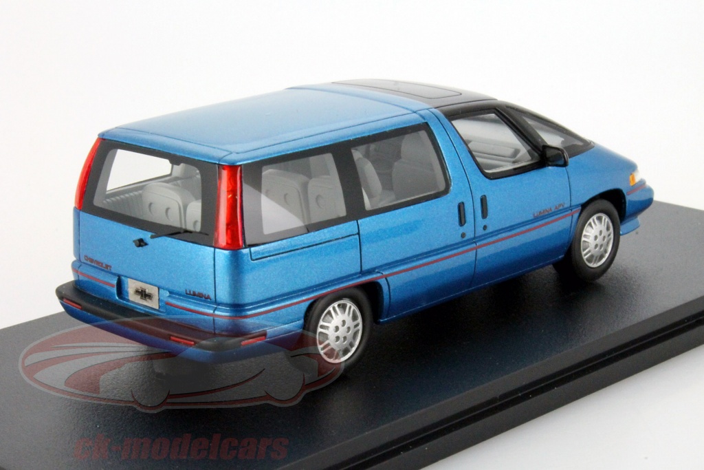 Great Lighting Models 1:43 Chevrolet Lumina Year 1991 blue GLM102601 ...