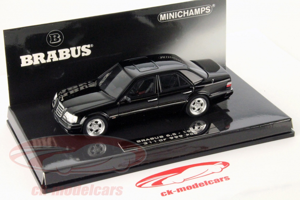 Minichamps 1:43 Brabus 6.5 (Mercedes-Benz 500E W124) Baujahr 1993 ...