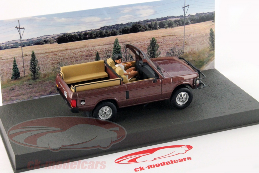 Ixo 1:43 Range Rover Convertible James Bond Movie Car Octopussy brown ...
