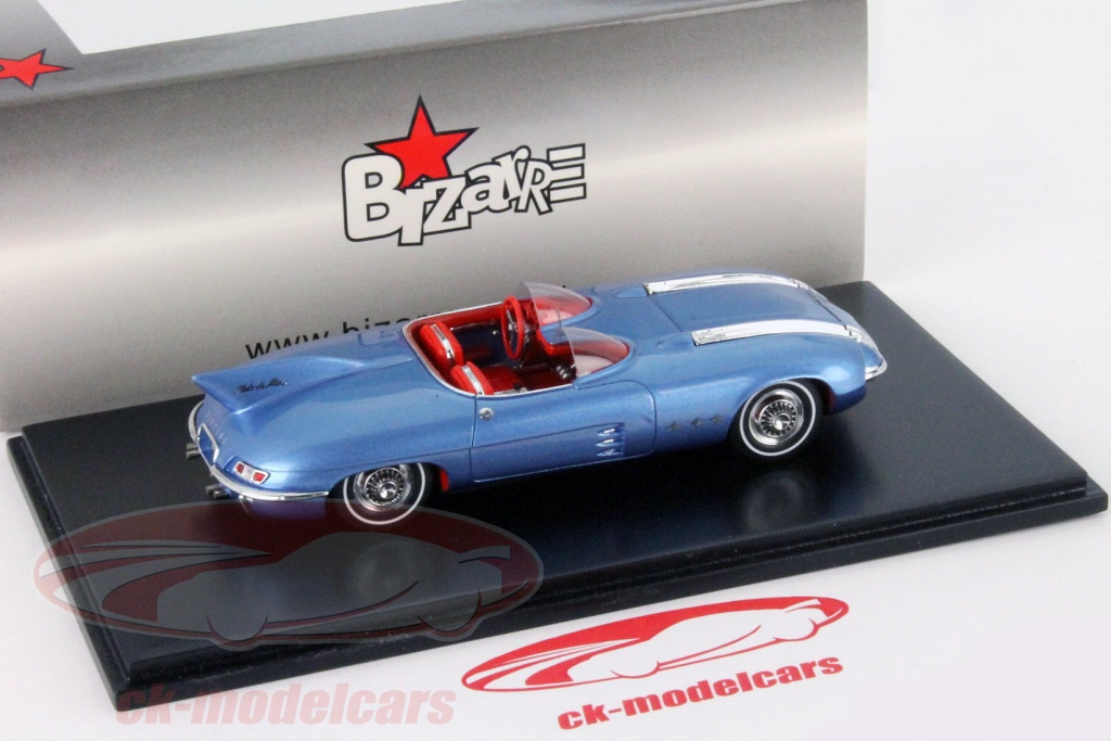 Spark 1:43 Pontiac Club de Mer 年 1956 ブルー / 銀 Bizarre B1016 モデル 車 B1016 ...