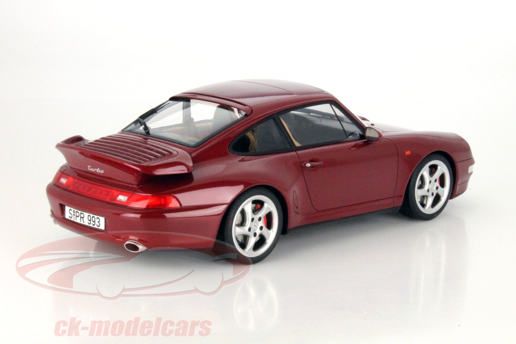 GT-SPIRIT 1:12 Porsche 911 (993) Turbo red metallic GT014A model car ...
