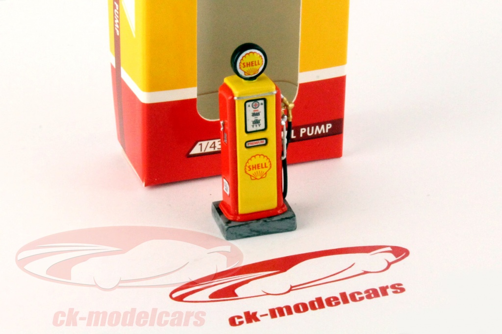 True Scale 1:43 Retro Petrol pump Shell TSM13AC29 model car TSM13AC29 ...