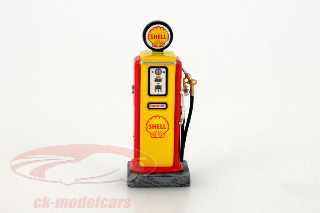 True Scale 1:43 Retro Petrol pump Shell TSM13AC29 model car TSM13AC29 ...