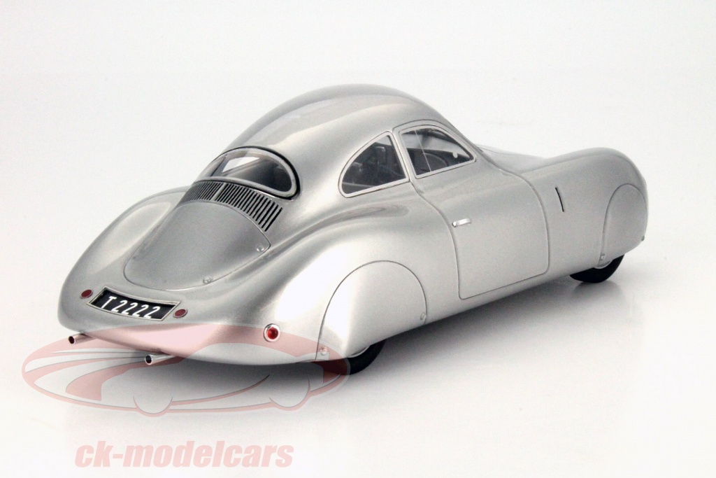 BoS-Models 1:18 Porsche Typ 64 Berlin-Rom Wagen Año 1939 plata BoS051 ...
