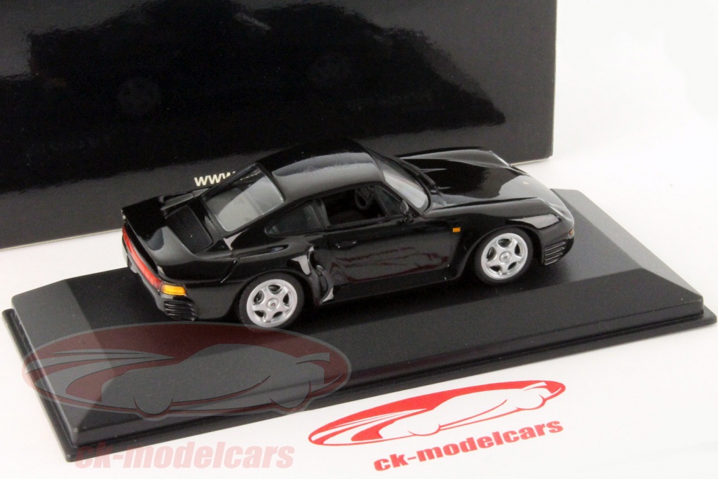 Minichamps 1:43 Porsche 959 Baujahr 1987 schwarz 400062522 Modellauto 400062522 4012138061057