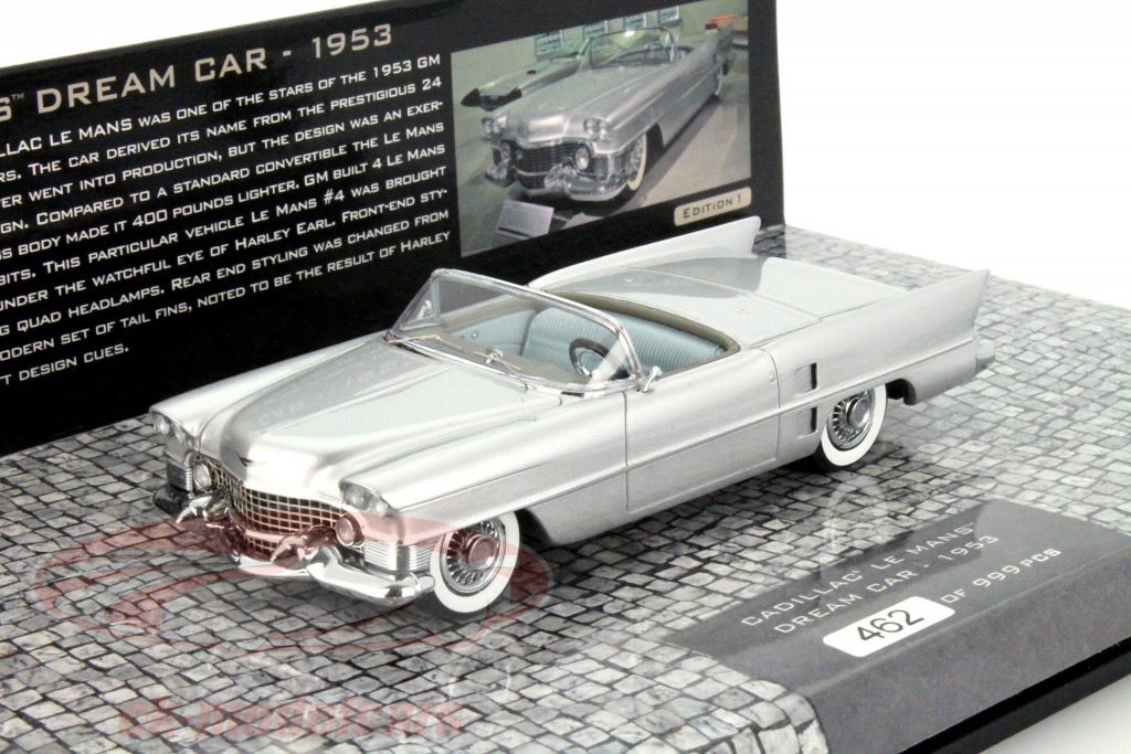 Minichamps 1:43 Cadillac LeMans 夢 カー 年 1953 銀 437148230 モデル 車 437148230 ...
