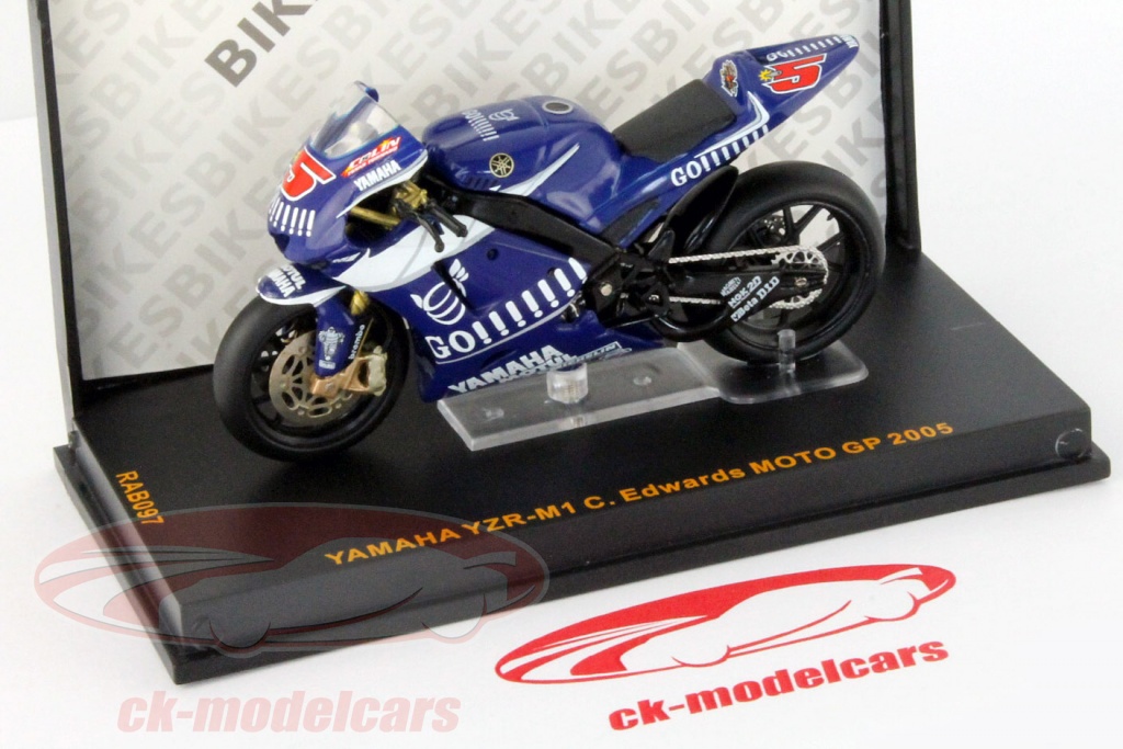 Ixo 1:24 Colin Edwards Yamaha YZR-M1 #5 MotoGP 2005 RAB097 modelo coche RAB097 4895102308323