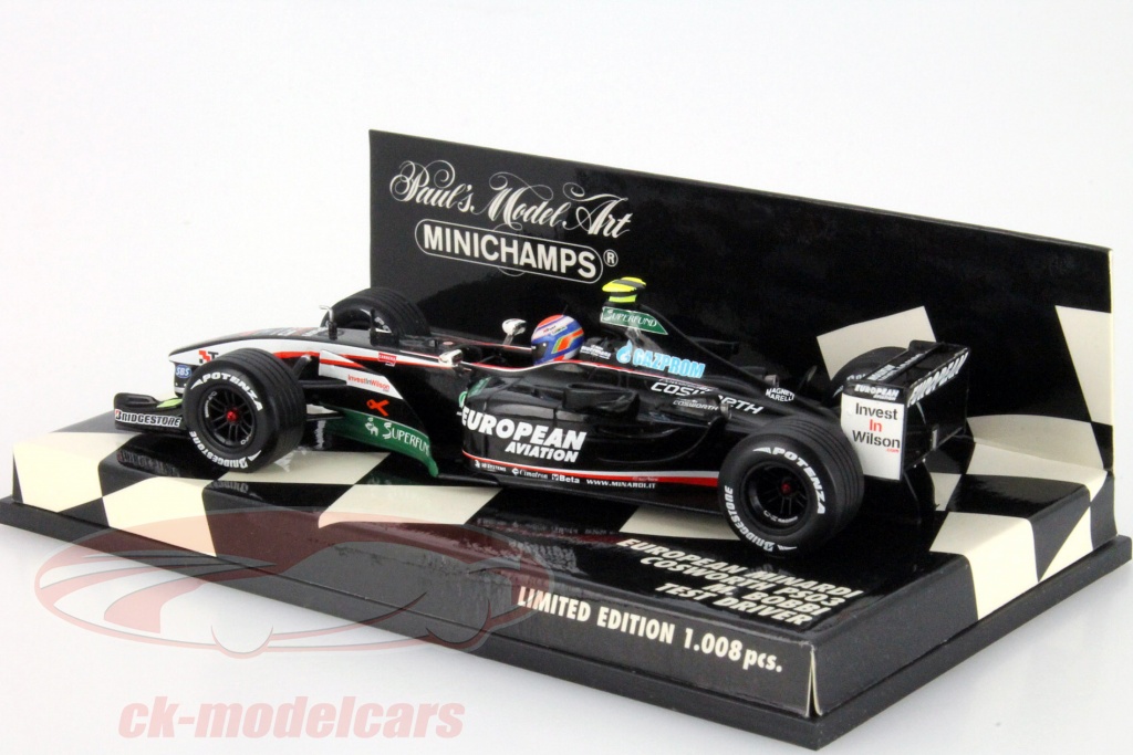 Minichamps 1:43 M. Bobbi Cosworth PS03 Test Driver Formula 1 2003 ...