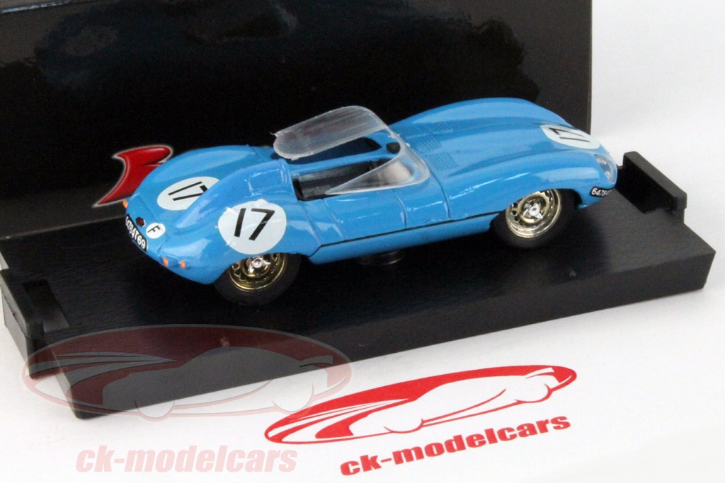 Brumm 1:43 Jaguar D-Type #17 3rd 24h LeMans 1957 Lucas / Brussin R153 ...