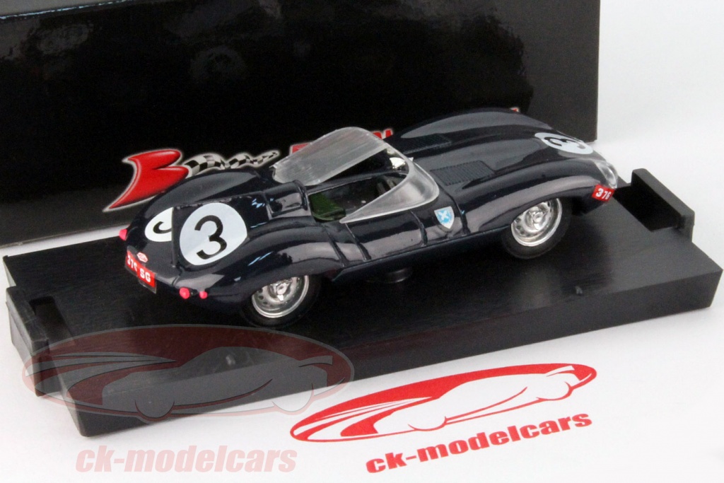 Brumm 1:43 Jaguar D-Type #3 Winner 24 LeMans 1957 Flockhart / Bueb ...