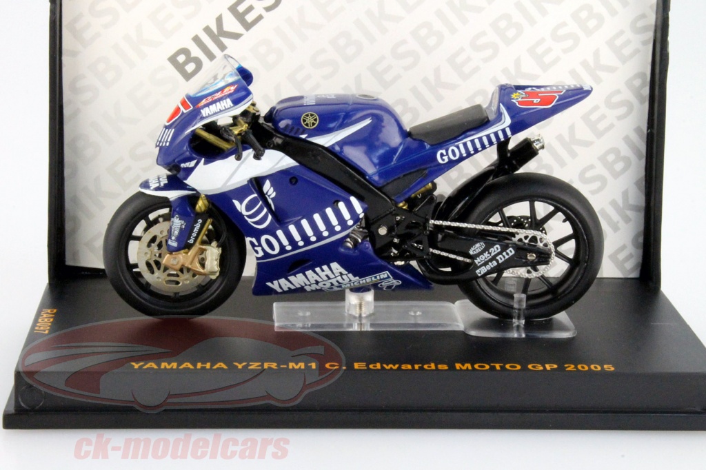 Ixo 1:24 Colin Edwards Yamaha YZR-M1 #5 MotoGP 2005 RAB097 modelo coche RAB097 4895102308323