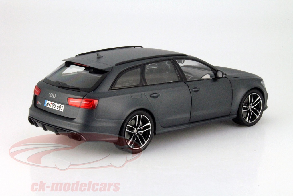 Minichamps 1:18 Audi RS6 Avant daytona gray mat 5011216225 model car ...
