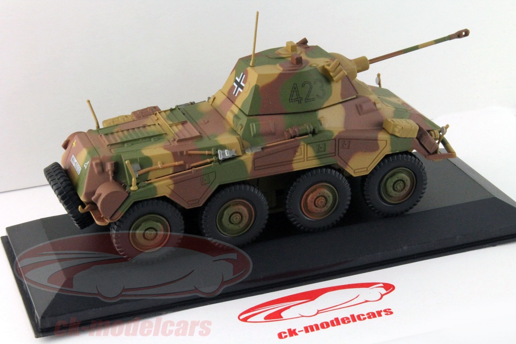 Altaya 1:43 Sd. Kfz. 234/2 Puma 20.Pz. Div. Sudetenland MAG EX06 modèle voiture MAG EX06