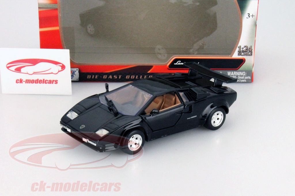 MotorMax 1:24 Lamborghini Countach black 73219 model car 73219 661732732197