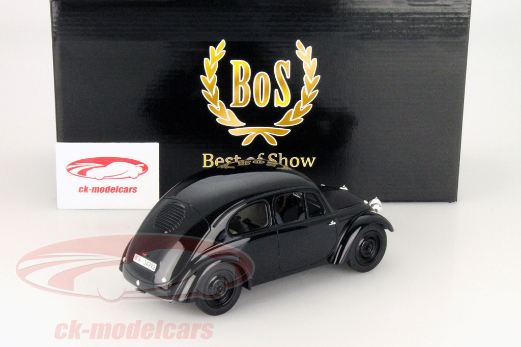 BoS-Models 1:18 Volkswagen VW Typ V3 Attempt Cart black BOS050 model ...