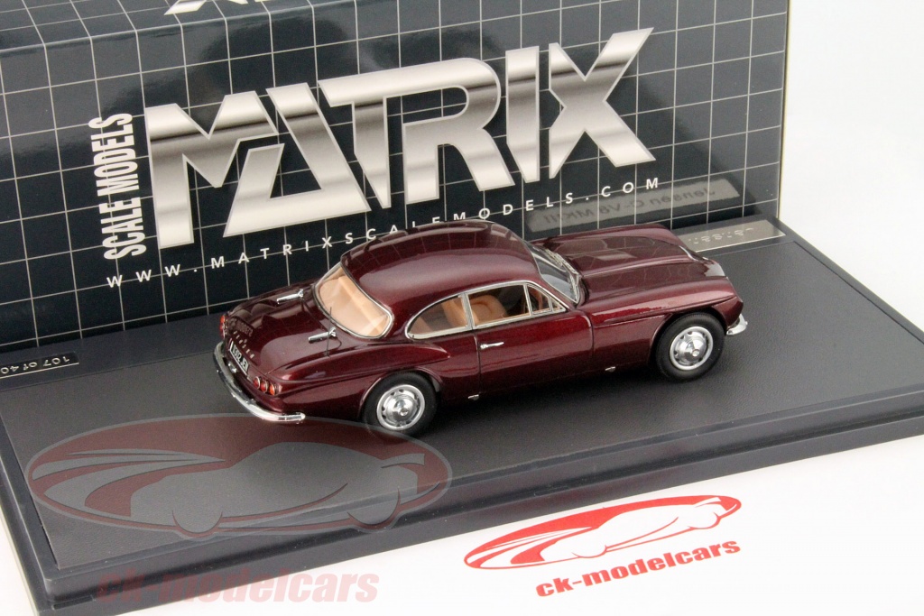 Matrix 1:43 Jensen C-V8 MK III Año 1965 rojo MX41002-072 modelo coche ...