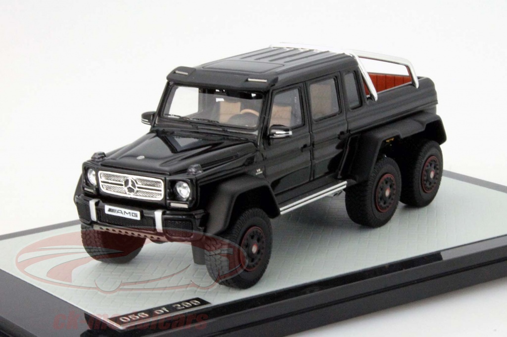 Great Lighting Models 1:43 Mercedes-Benz G63 AMG W463 6x6 black ...