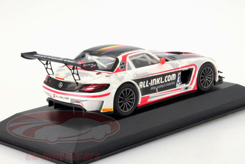 Minichamps 1:43 Mercedes-Benz SLS AMG GT3 #38 Gagnant FIA GT1 2012 ...