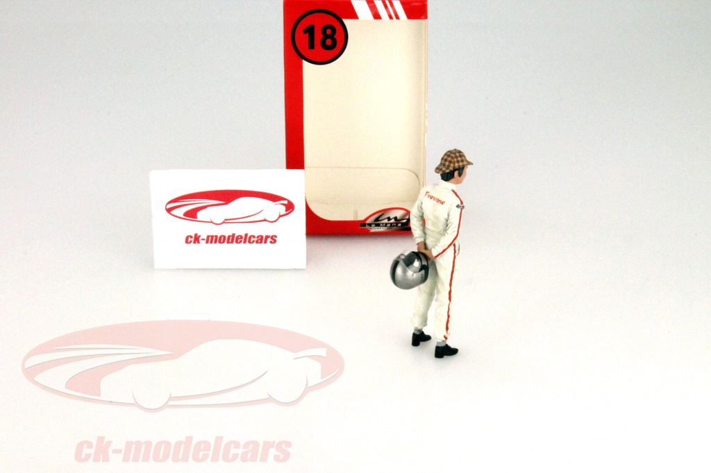 LeMans Miniatures 1:18 Pedro Rodriguez Driver figure FLM118016 model ...