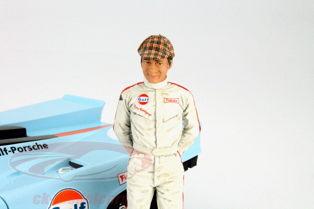 LeMans Miniatures 1:18 Pedro Rodriguez Driver figure FLM118016 model ...