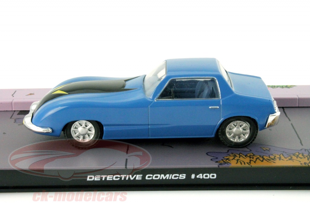 Ixo 1:43 Batmobile Detective Comics #400 1970 azul / negro Altaya MAG ...