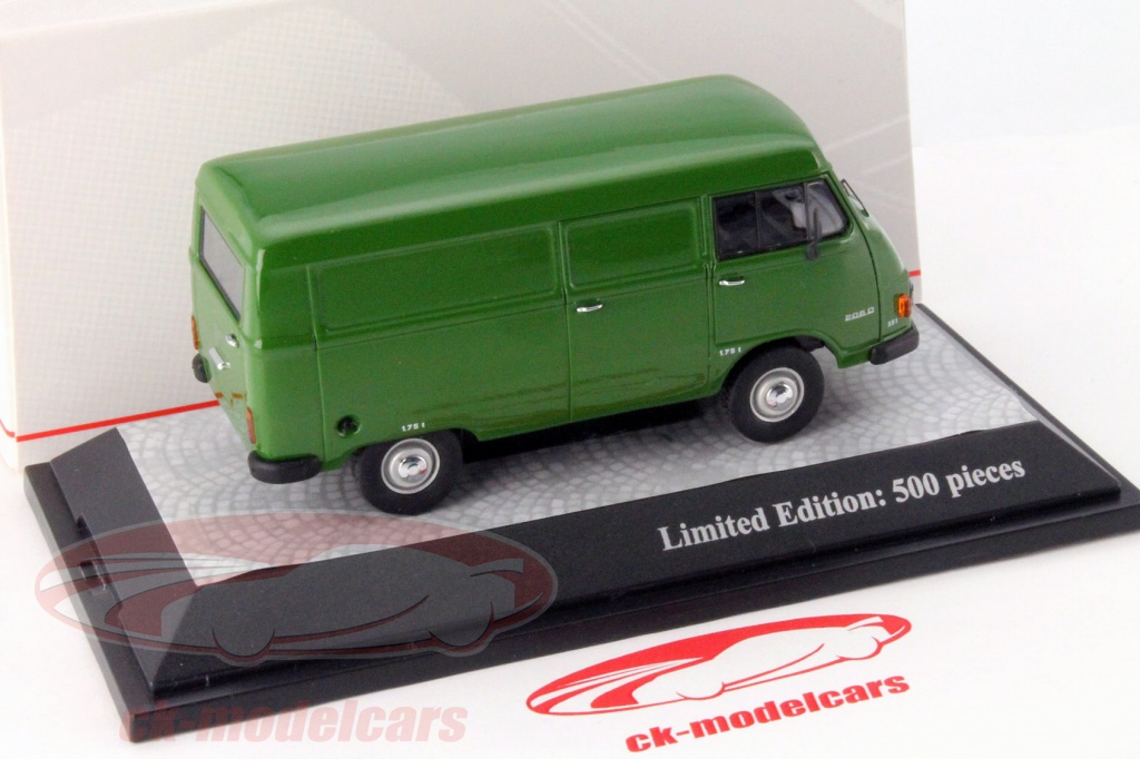 Premium Classixxs 1:43 Mercedes-Benz L 206 Van vert PCL13501 modèle ...