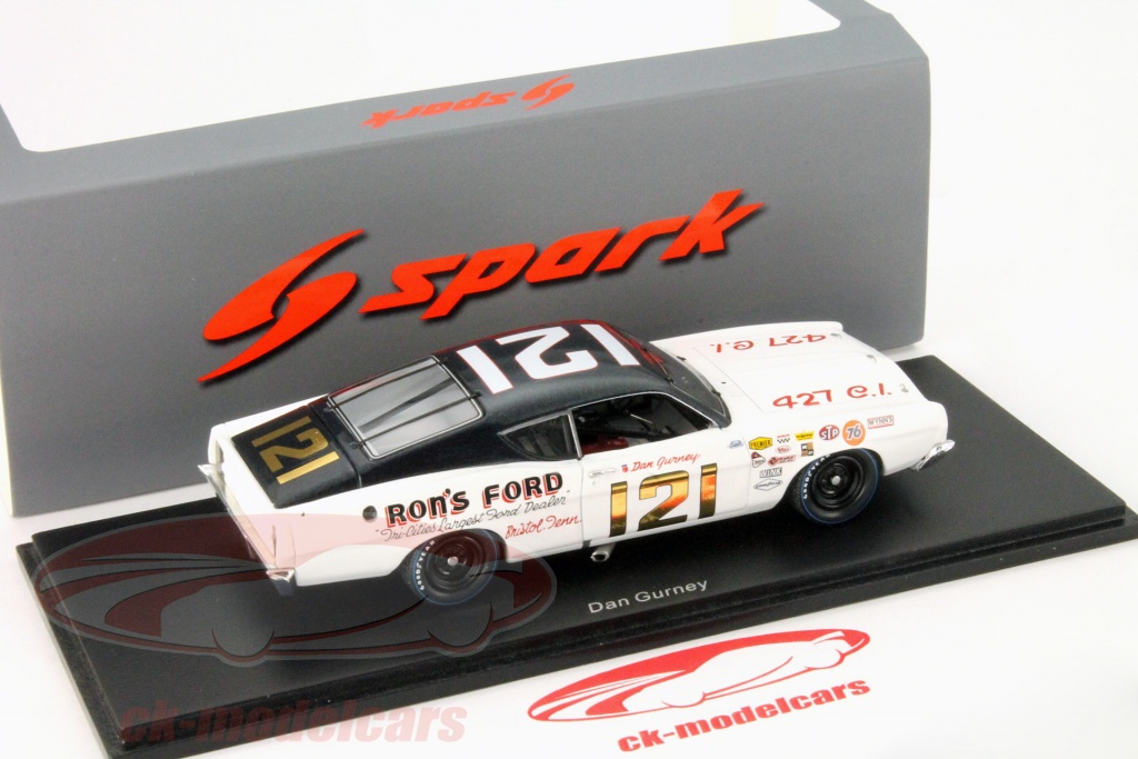Spark 1:43 Dan Gurney Ford Torino #121 Winner Riverside 1968 S3594 ...