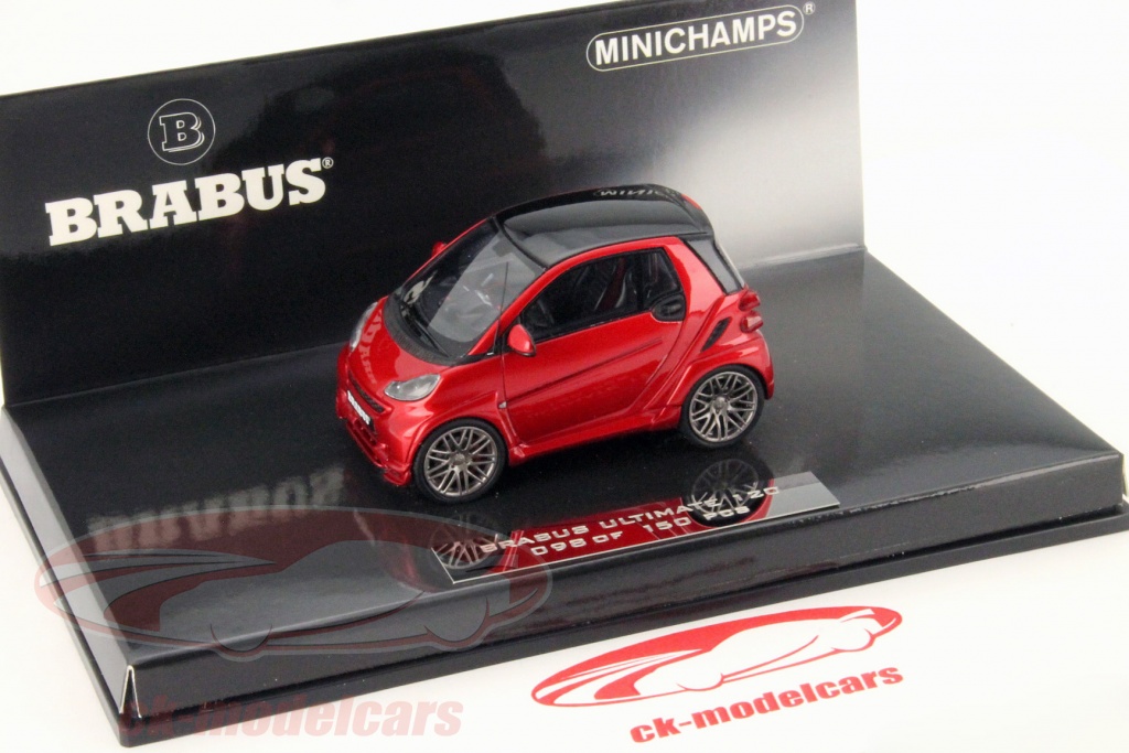 Minichamps 1:43 Brabus Ultimate 120 red metallic 437032701 model car ...