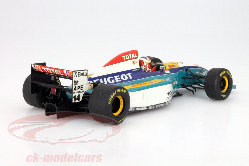 Minichamps 1:18 Rubens Barrichello Total Jordan Peugeot #14 Formula 1 ...