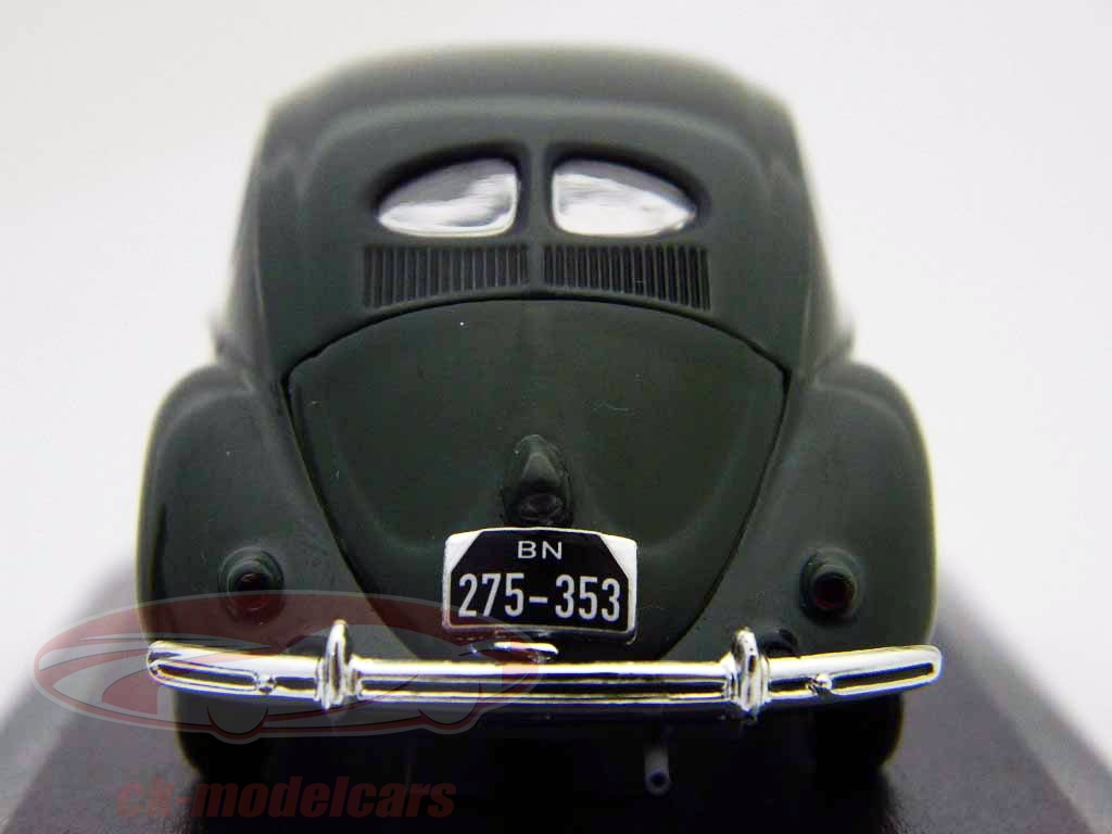 Minichamps 1:43 VW Käfer (1200) Export grün / green Bj. 1951 431051201 ...