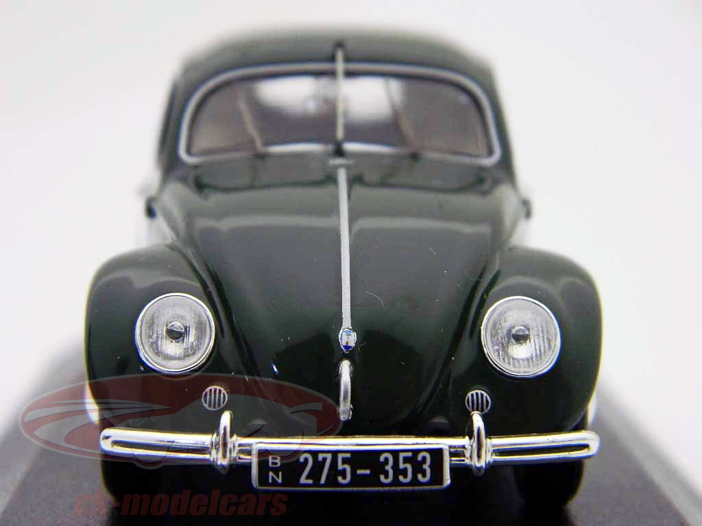 Minichamps 1:43 VW Käfer (1200) Export grün / green Bj. 1951 431051201 ...