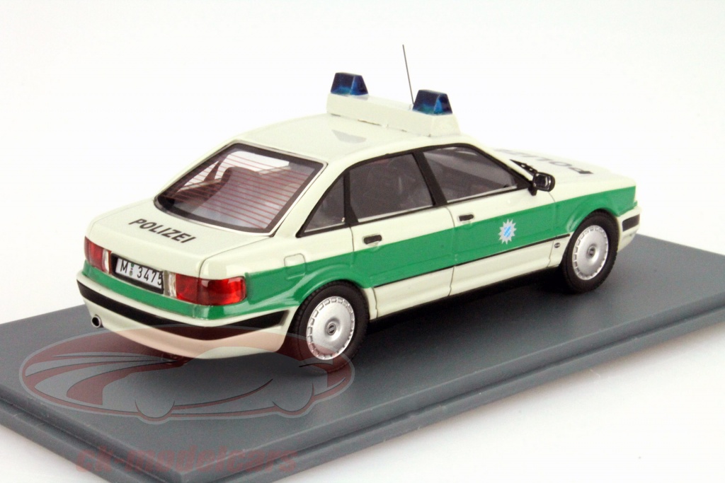 Neo 1:43 Audi 80 (B4) Police Bavaria NEO43353 model car NEO43353 ...