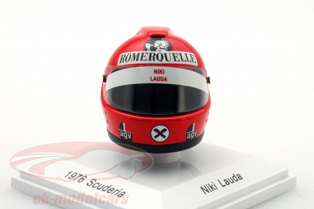 True Scale 1:8 Niki Lauda Scuderia Ferrari 2nd Formula 1 1976 Helmet ...