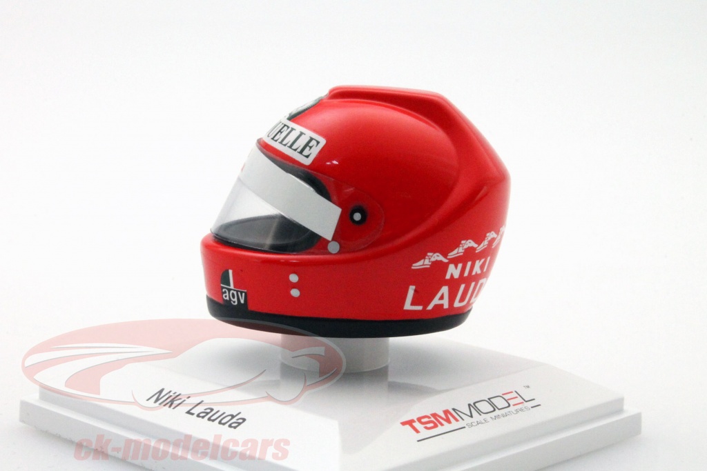 True Scale 1:8 Niki Lauda Scuderia Ferrari 2nd Formula 1 1976 Helmet ...