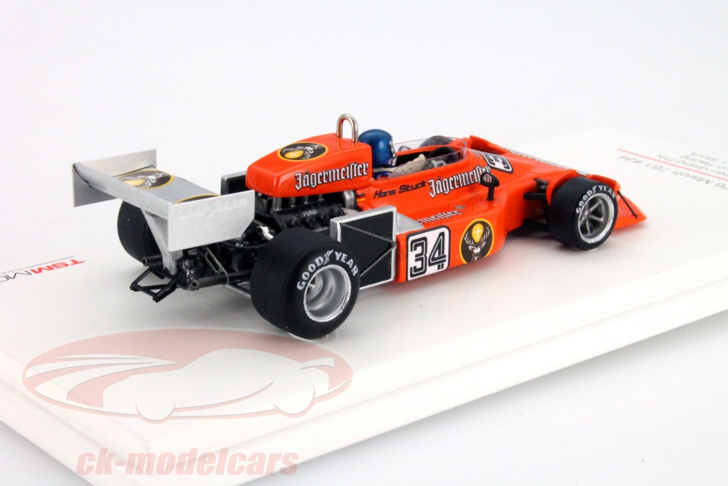 True Scale 1:43 Hans-Joachim Stuck March 761 #34 GP Germany 1976 ...