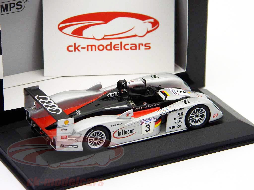 Minichamps 1:43 Infineon Audi R8 #3 24h LeMans 2002 400021303 model car ...