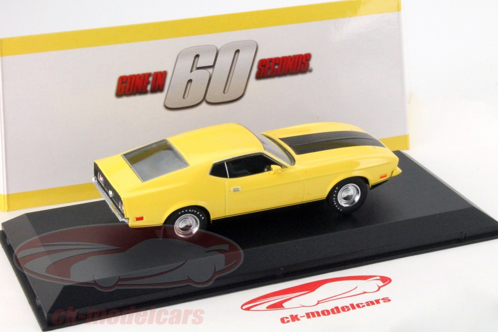 Greenlight 1:43 Ford Mustang Year 1971 Eleanor Gone in 60 seconds ...