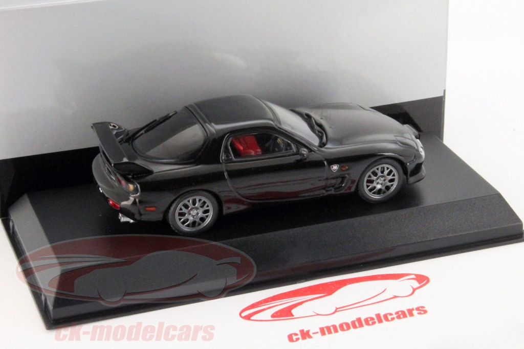 Kyosho 1:43 Mazda RX-7 (FD3S) Spirit R Type-A Année 2002 noir 03703BK modèle voiture 03703BK ...
